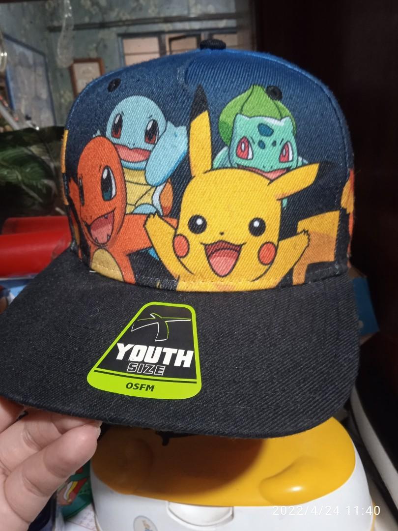 Pokemon cap, Babies & Kids, Babies & Kids Fashion on Carousell