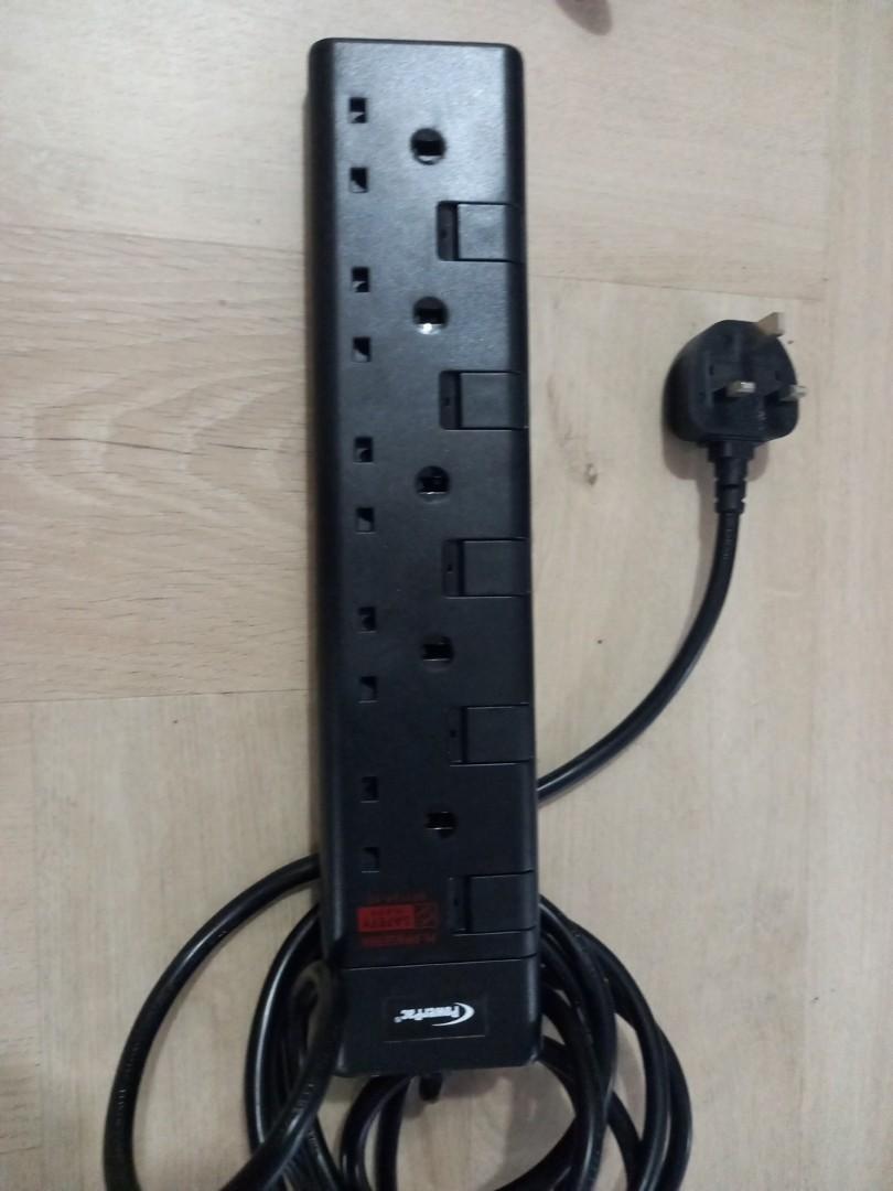 Powerpac Extension Plug, TV & Home Appliances, Electrical, Adaptors ...
