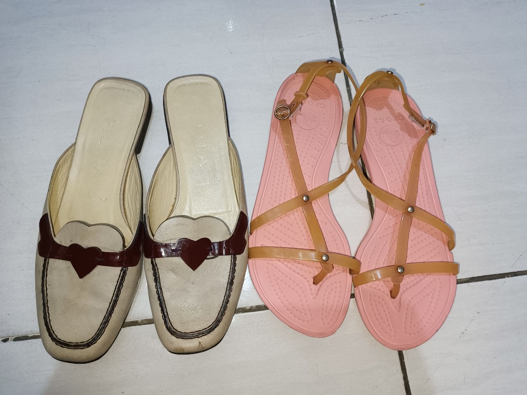 Prada crocs authentic items bundle, Women's Fashion, Footwear, Slippers ...