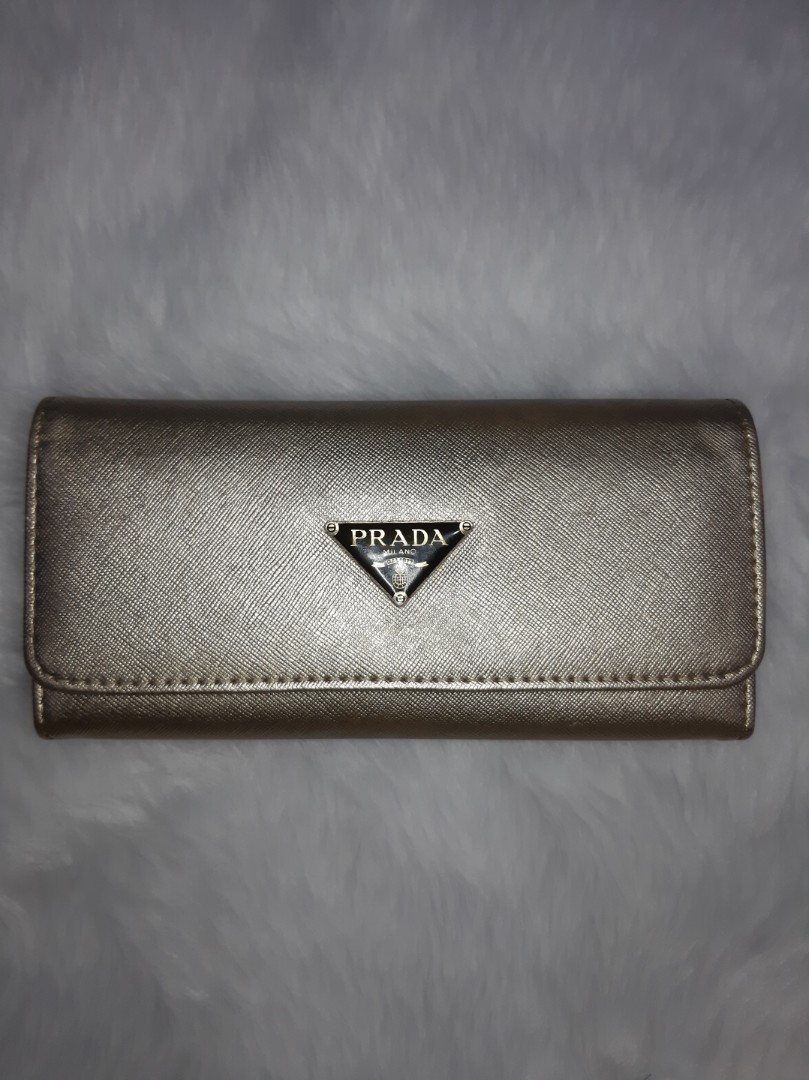 Prada Milano Gold Original SALE!, Women's Fashion, Bags & Wallets ...