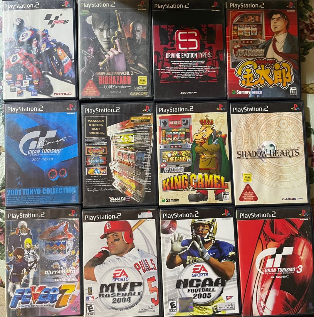 PS2 ORIGINAL GAMES JPN Takeall Bundle, Video Gaming, Video Games ...