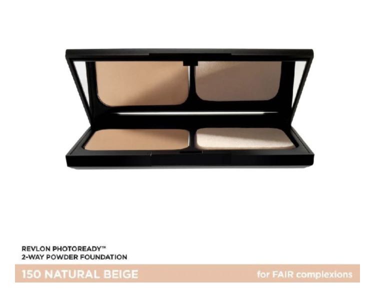 REVLON PHOTOREADY TWO WAY POWDER FOUNDATION 150 NATURAL BEIGE, Beauty ...