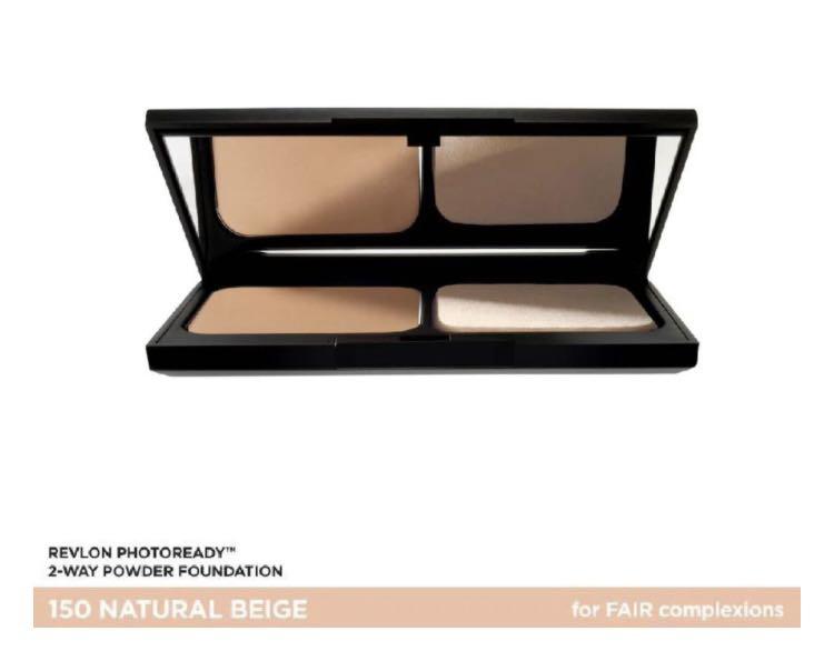 REVLON PHOTOREADY TWO WAY POWDER FOUNDATION 150 NATURAL BEIGE, Beauty ...