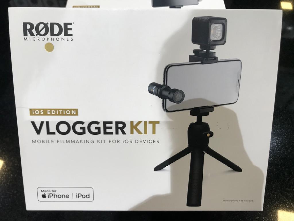 Rode Vlogger Kit iOS Edition Filmmaking Kit for Mobile Devices with ...