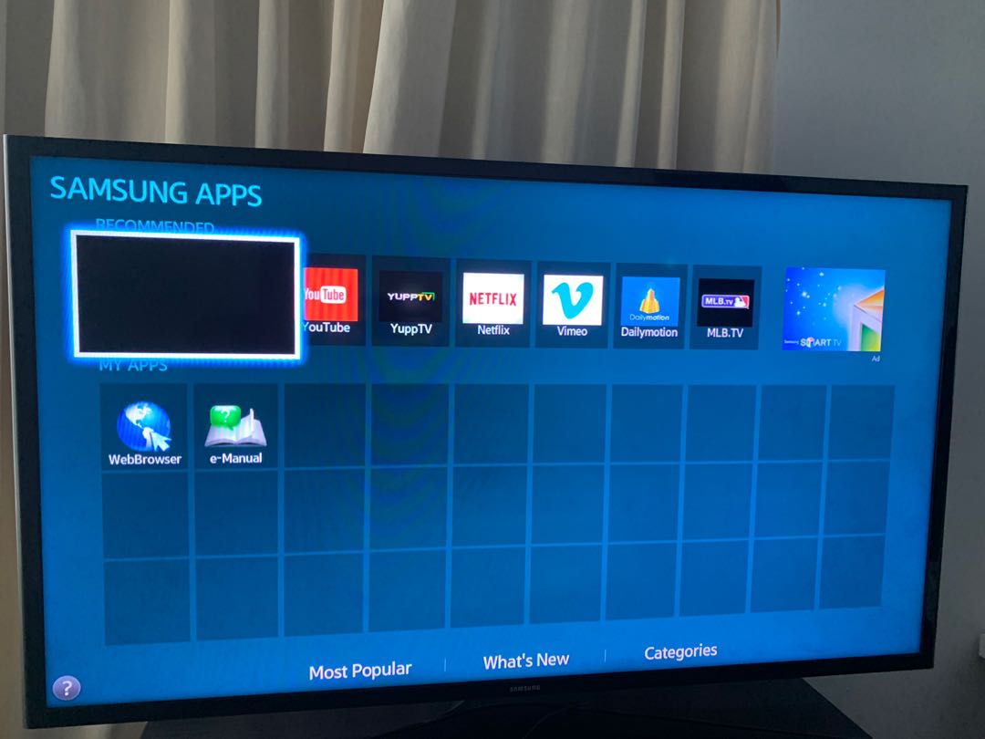 Samsung 40 Inch Smart TV, TV & Home Appliances, TV & Entertainment, TV ...