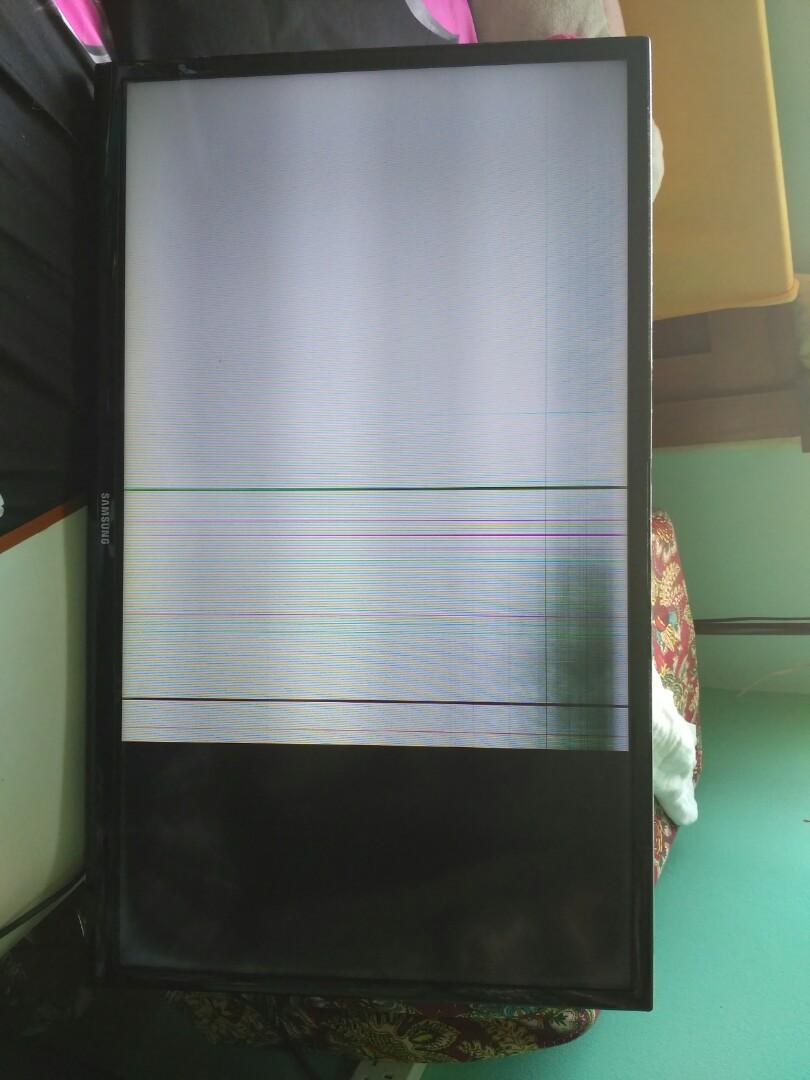 Samsung LED TV 32" - Skrin rosak, TV & Home Appliances, TV ...