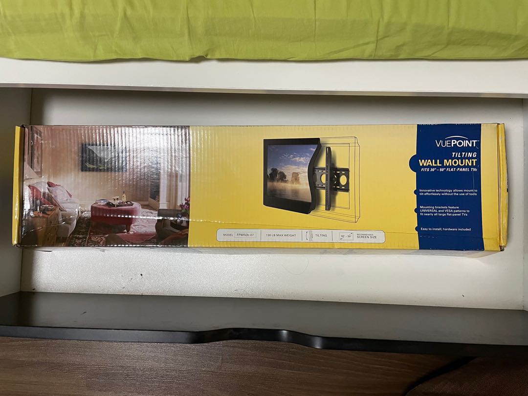 SANUS Vue Point FPM50b-07 Tilting Wall Mount, TV & Home Appliances, TV ...