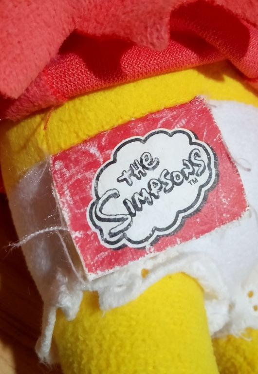 SIMPSONS Lisa Simpsons Plush - PRELOVED, Hobbies & Toys, Toys & Games ...
