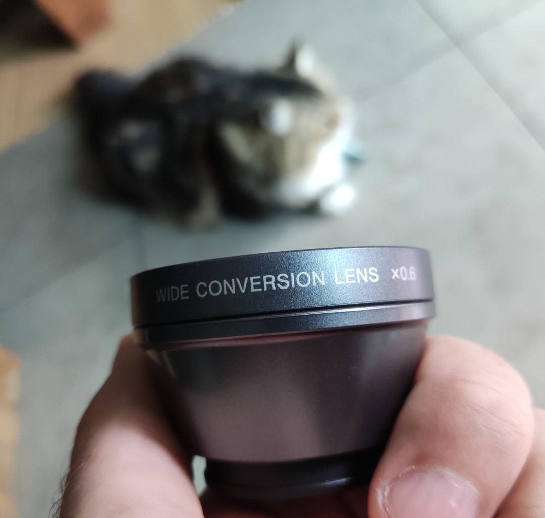 Sony wide angle lens vcl-0630x, Photography, Video Cameras on Carousell