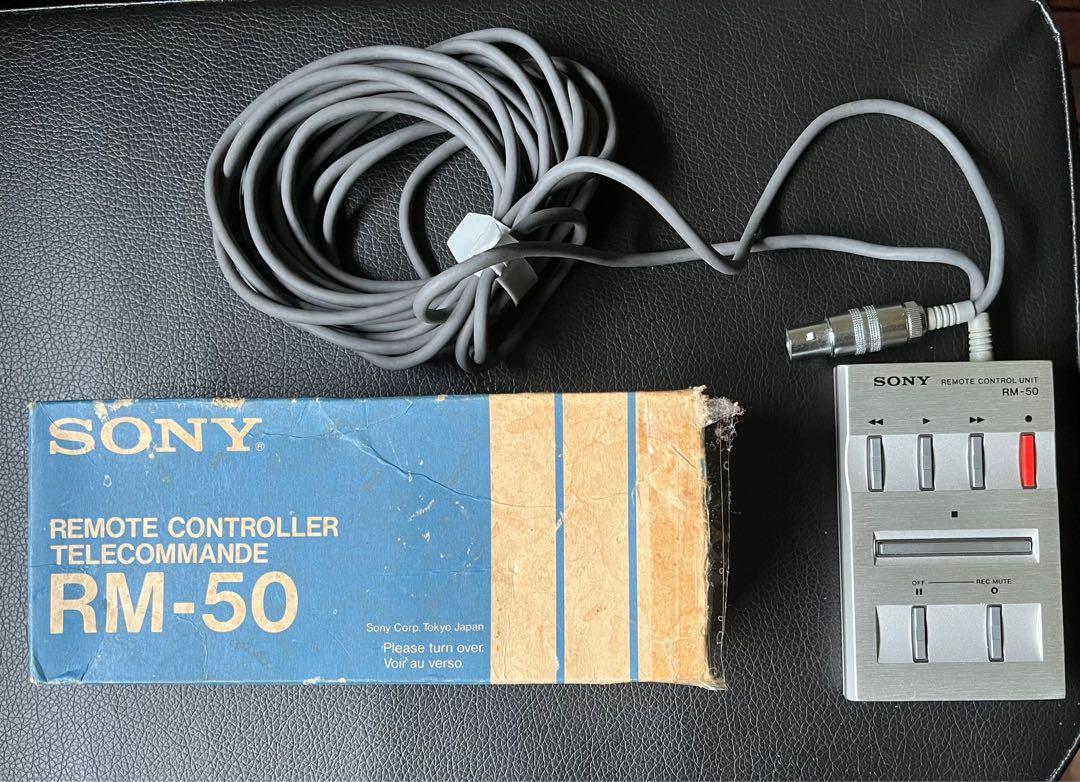 Sony wired Remote Control RM-50, Audio, Other Audio Equipment on Carousell