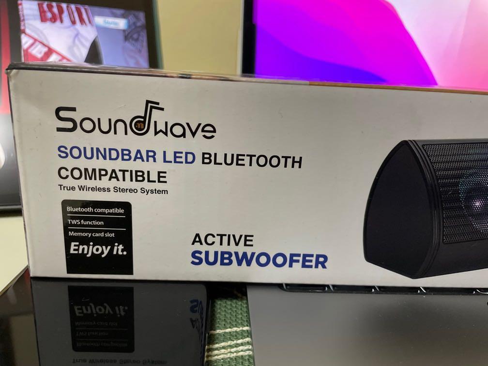 Soundwave Wireless LED Soundbar, TV & Home Appliances, TV ...