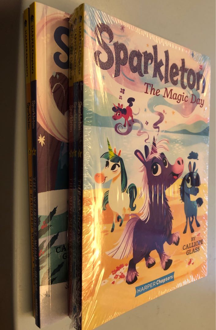 Sparkleton 1-5 全新, 興趣及遊戲, 書本 & 文具, 小朋友書 - Carousell