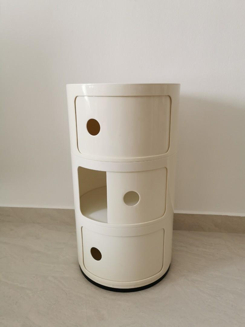Three tier round storage, Furniture & Home Living, Home Improvement ...