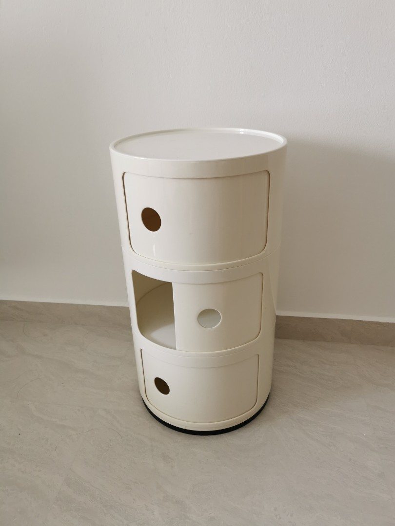 Three tier round storage, Furniture & Home Living, Home Improvement ...