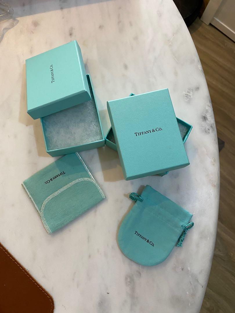 Tiffany and Co boxes (authentic), Luxury, Accessories on Carousell