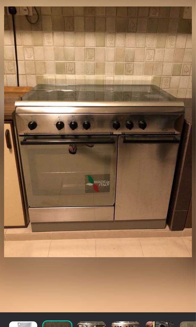 Turbo Italian Standalone Gas Stove and Oven, TV & Home Appliances ...