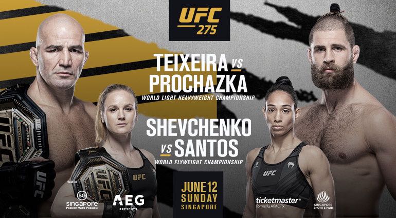 UFC 275 Ticket (1 Pax), Tickets & Vouchers, Event Tickets on Carousell