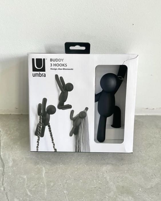 Umbra Buddy Wall Hooks, Furniture & Home Living, Home Decor, Wall Decor ...