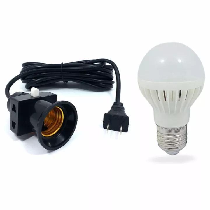 Universal Bulb Socket Cord Extension, Furniture & Home Living, Lighting ...