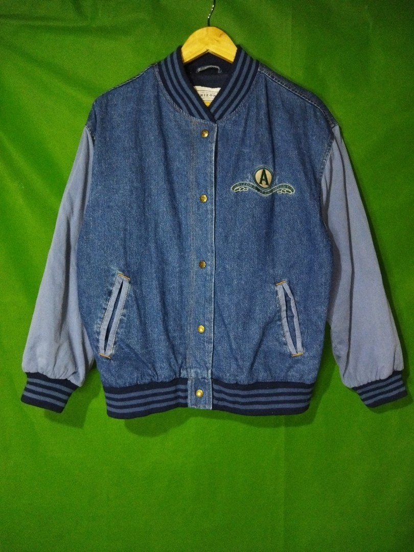 Vintage Arizona Jeans Co Varsity Jacket, Men's Fashion, Coats, Jackets ...