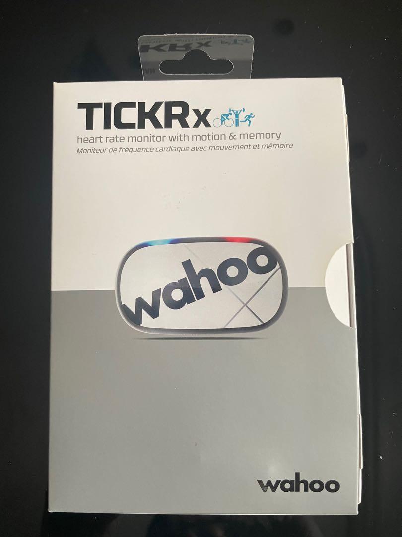 WAHOO TICKR X HEART RATE MONITOR (GEN 2 CALORIE TRACKING AND MEMORY ...