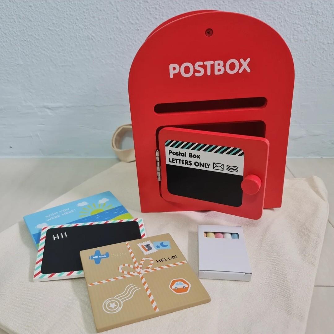 Wooden Post Box, Hobbies & Toys, Toys & Games on Carousell