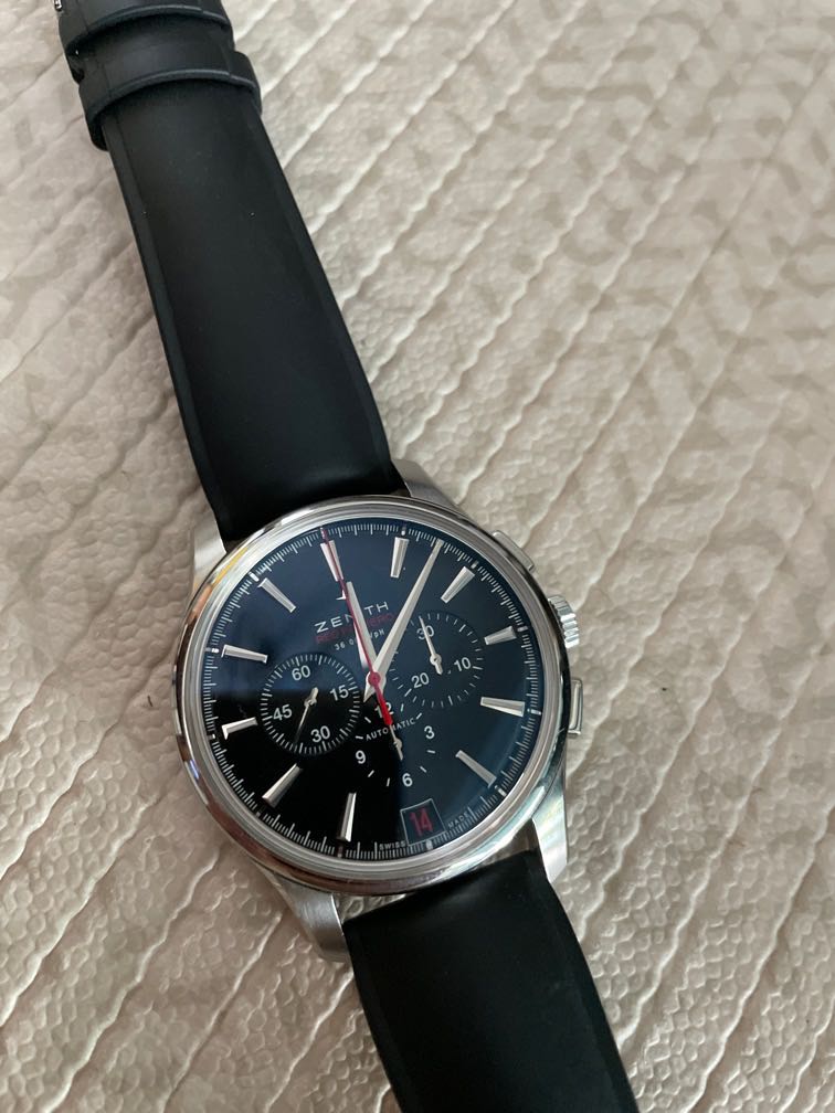 Zenith red primero limited edition, Luxury, Watches on Carousell