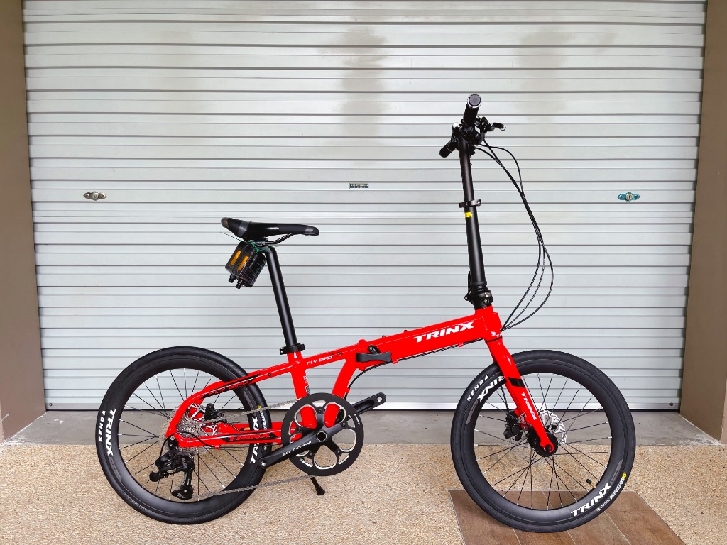 20 Inch Adult Folding Bike Foldable Bicycle Trinx Flybird, Sports Equipment, Bicycles & Parts ...