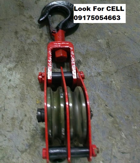 " PULLEY BLOCK " 1ton double wheel, Commercial & Industrial ...
