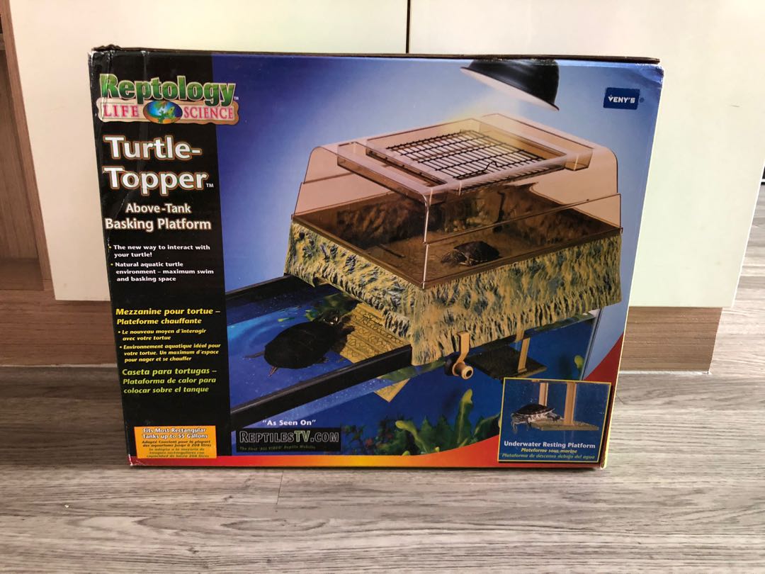 Above water turtle tank basking platform, Pet Supplies, Homes & Other ...