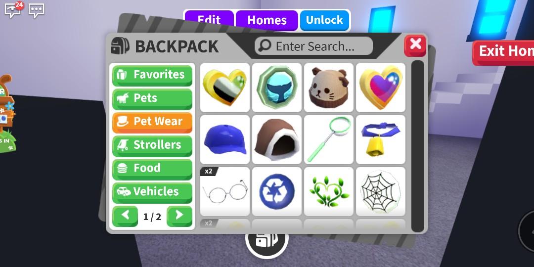Roblox Adopt me pets wear, 興趣及遊戲, 玩具 & 遊戲類 - Carousell