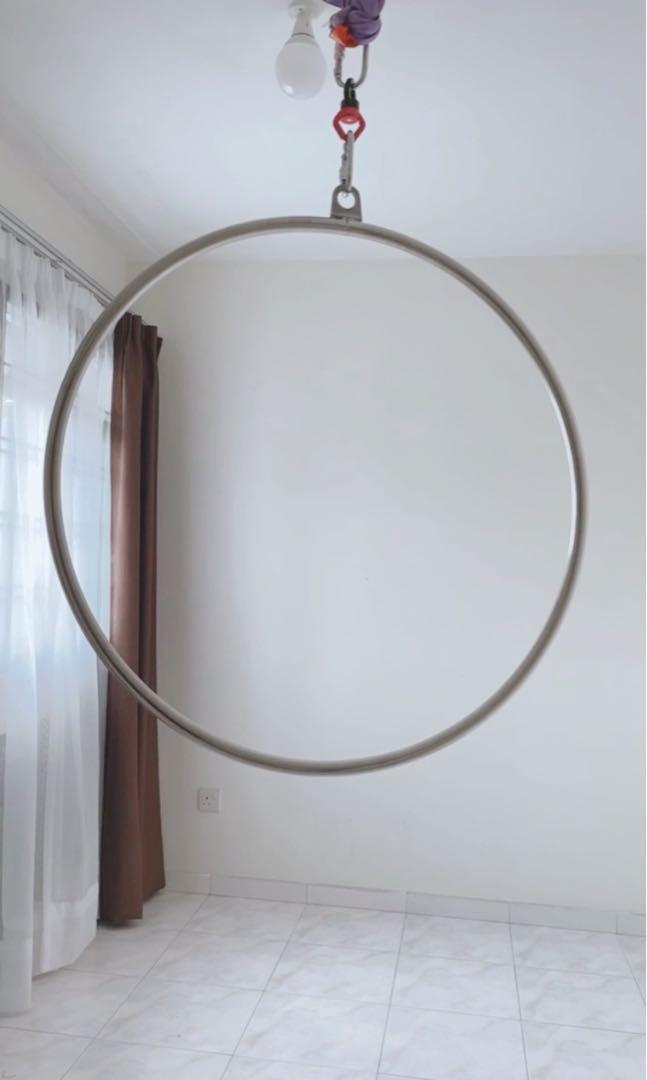 Aerial hoop/Lyra + Rigging equipments, Sports Equipment, Other Sports ...
