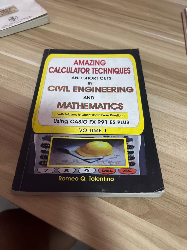 AMAZING CALCULATOR TECHNIQUES AND SHORT CUTS IN CIVIL ENGINEERING AND ...