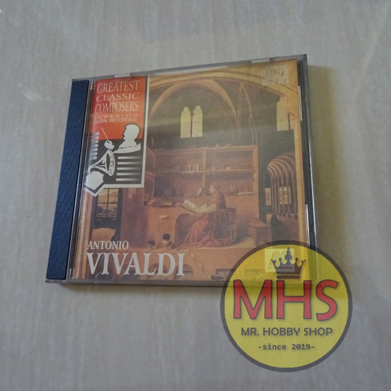 Antonio Vivaldi CD (100% Original Copy), Hobbies & Toys, Music & Media ...