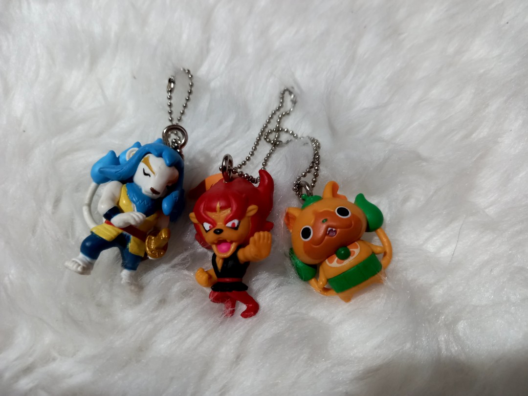 Bandai Yokai Characters Keychain Set of 3, Hobbies & Toys, Toys & Games ...