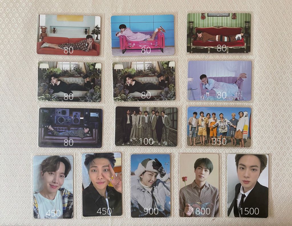 Bangtan BTS Official Photocards, Hobbies & Toys, Memorabilia ...