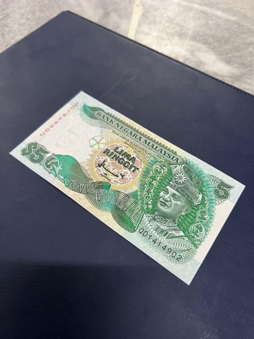 BANKNOTE / DUIT LAMA RM5 SERIES 7, Hobbies & Toys, Collectibles ...