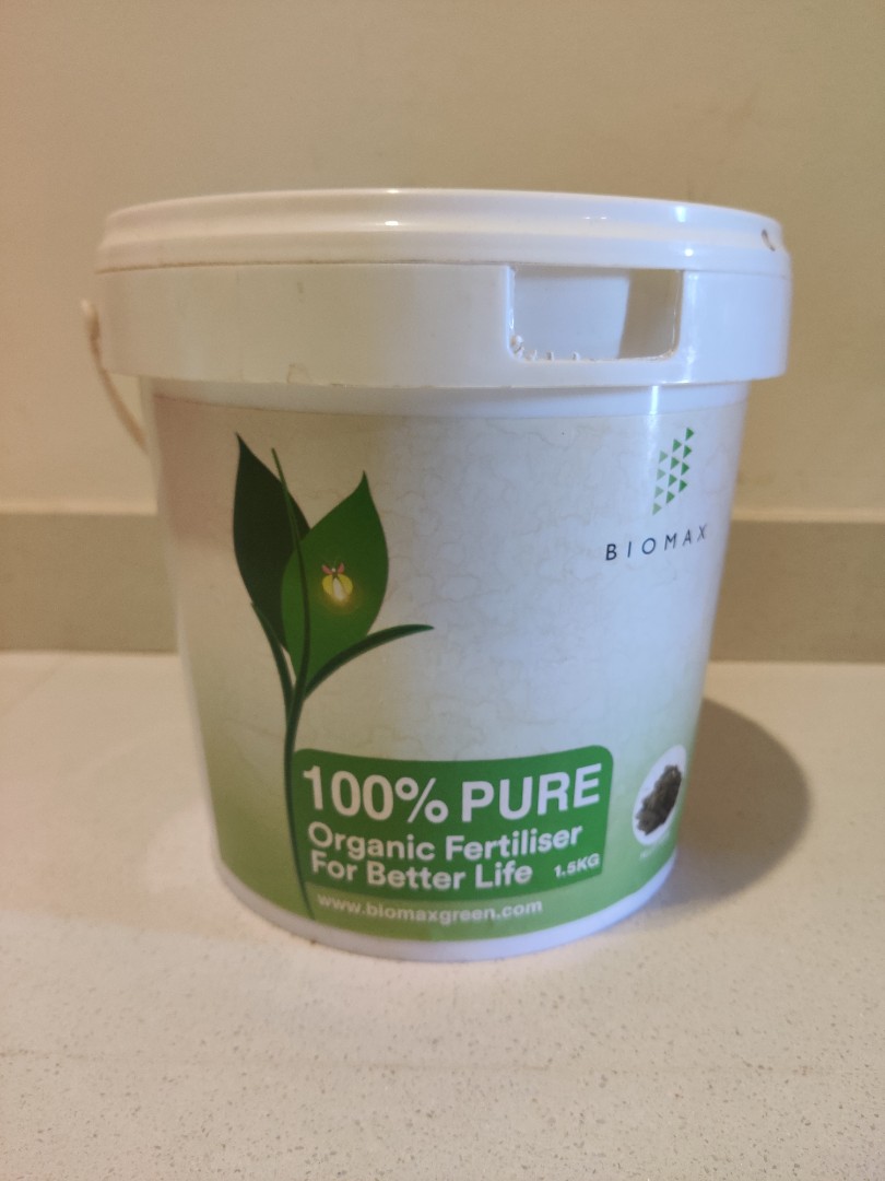 Biomax Organic Fertiliser, Furniture & Home Living, Gardening, Garden ...