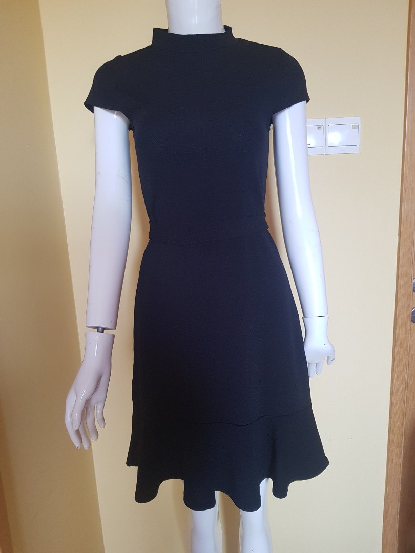 Black Office dress, Women's Fashion, Dresses & Sets, Dresses on Carousell