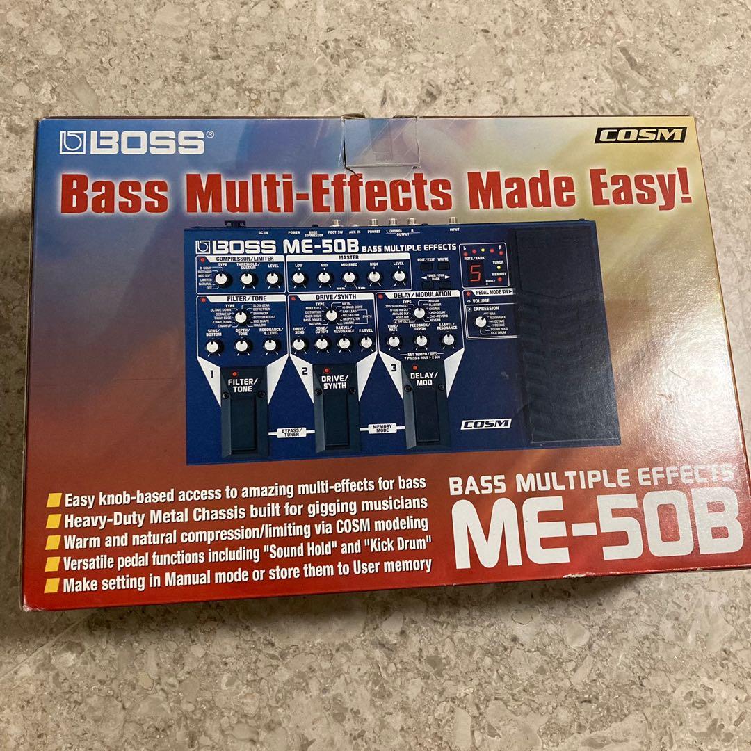 Boss Bass multi effects ME 50B, Hobbies & Toys, Music & Media, Music ...