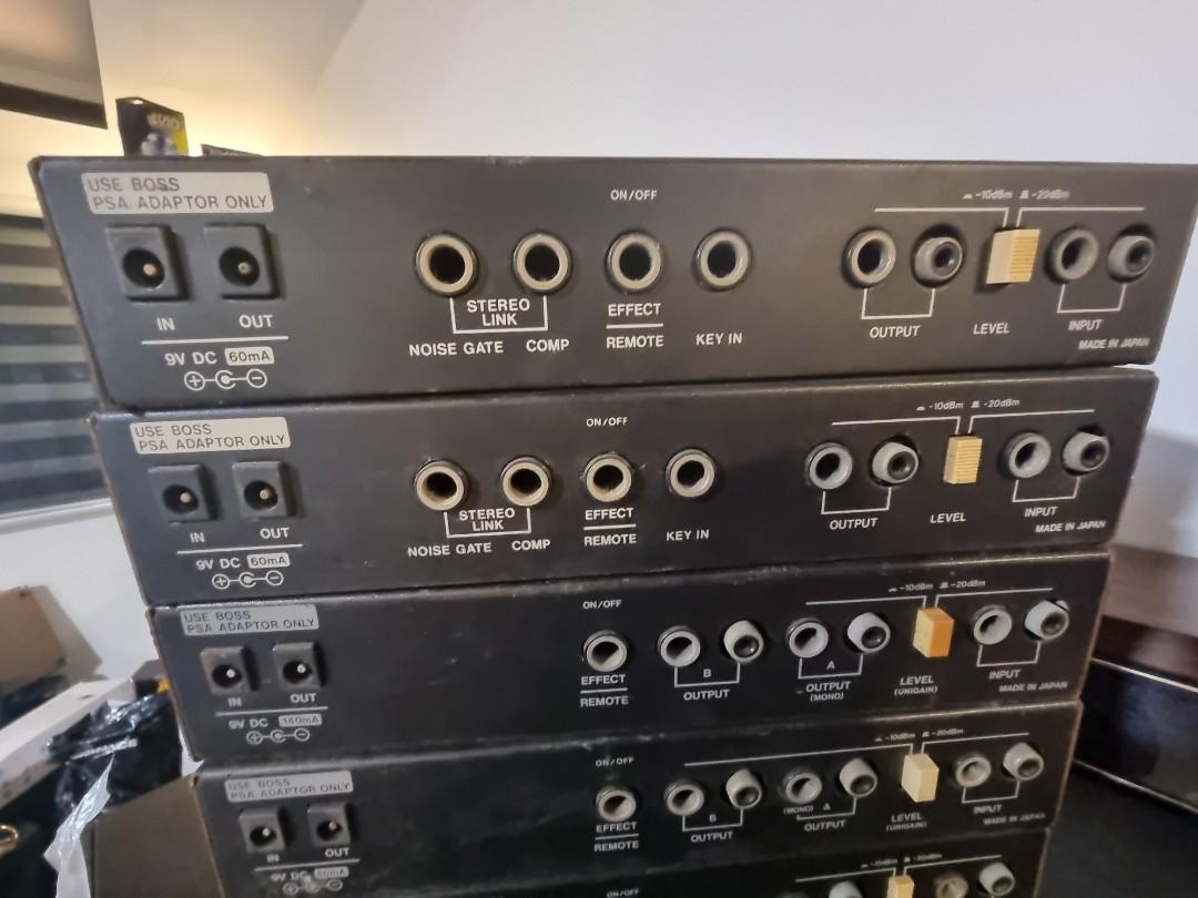 Boss japan micro rack rcl-10 rrv-10 rce-10 rps-10 for electric guitar ...