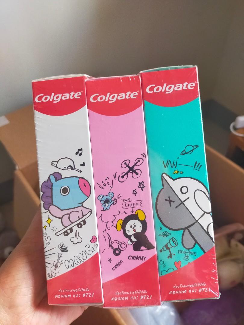 BT21 COLGATE 75g - Thailand exclusive, Beauty & Personal Care, Oral ...