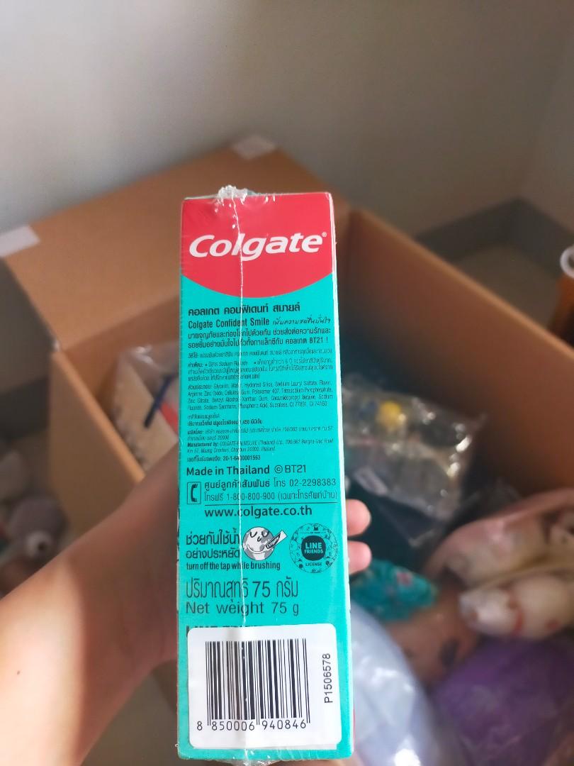 BT21 COLGATE 75g - Thailand exclusive, Beauty & Personal Care, Oral ...