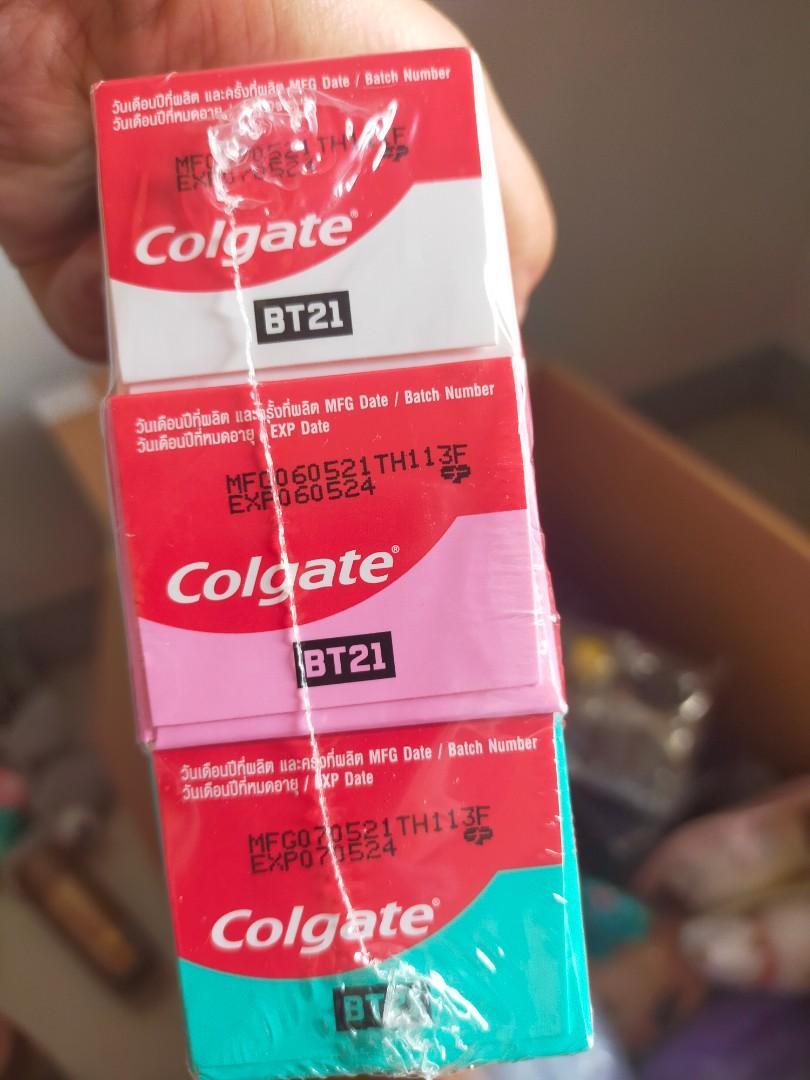 BT21 COLGATE 75g - Thailand exclusive, Beauty & Personal Care, Oral ...