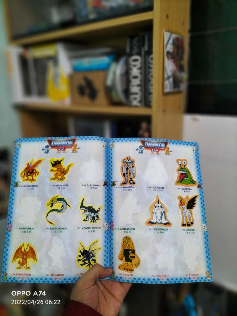 Buku stiker digimon, Hobbies & Toys, Books & Magazines, Comics & Manga ...