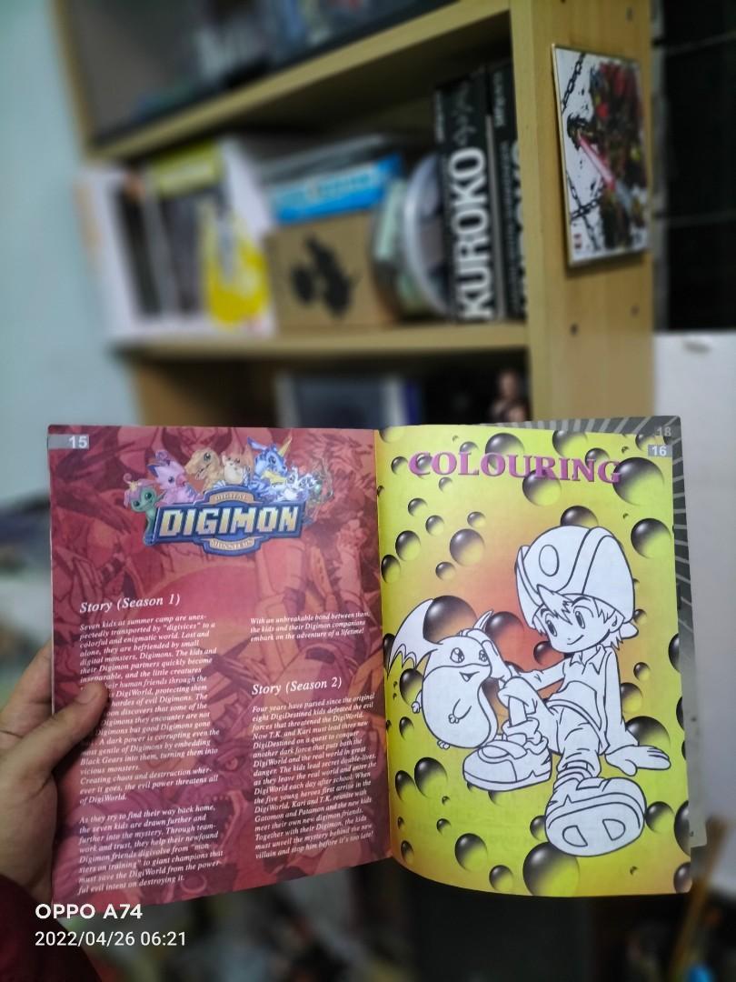Buku stiker digimon, Hobbies & Toys, Books & Magazines, Comics & Manga ...