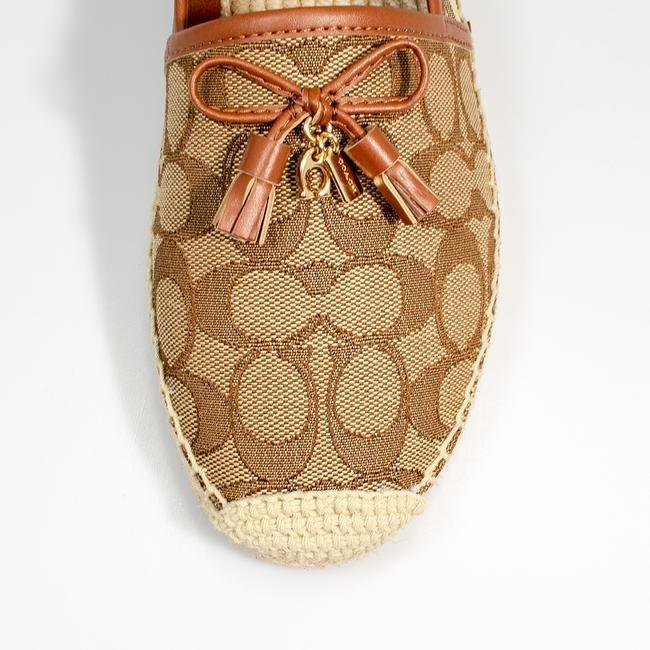 Coach Women's Carson Signature Jacquard Espadrille Loafers - Khaki ...