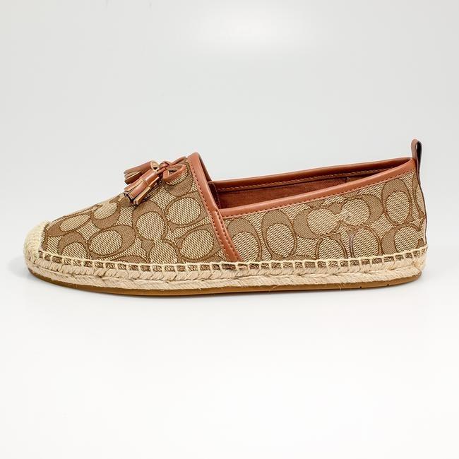 Coach Women's Carson Signature Jacquard Espadrille Loafers - Khaki ...