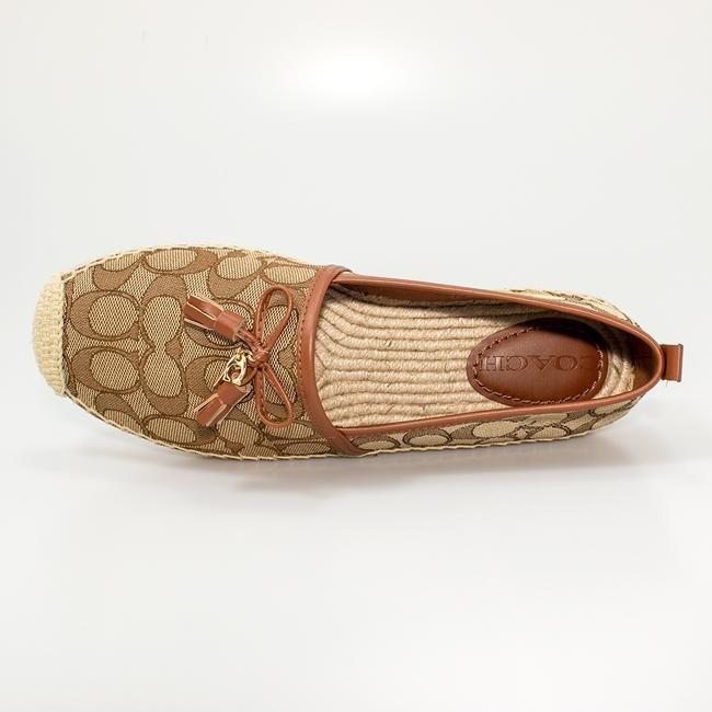 Coach Women's Carson Signature Jacquard Espadrille Loafers - Khaki ...