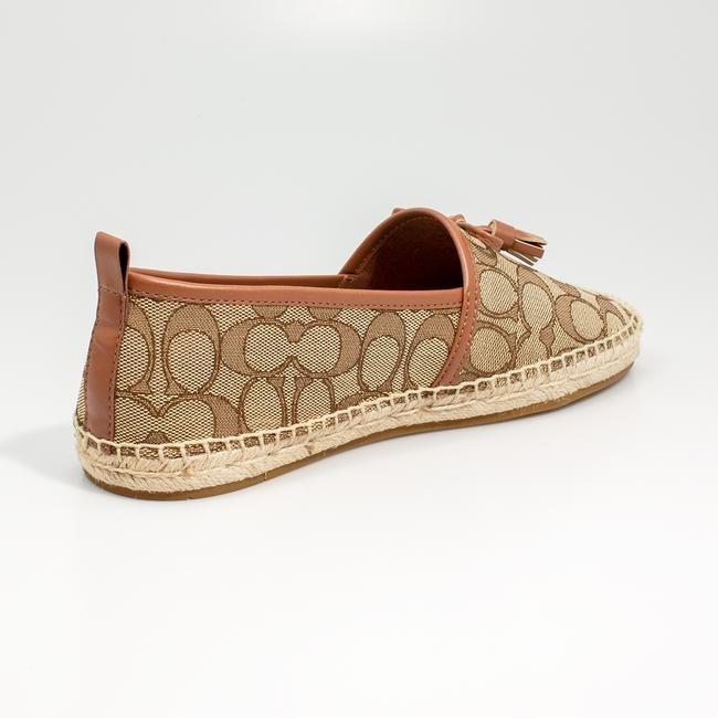 Coach Women's Carson Signature Jacquard Espadrille Loafers - Khaki ...
